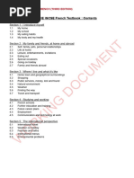Year 9 French Revision Booklet | PDF