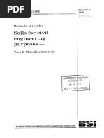 BS 1377 - Part2 | PDF