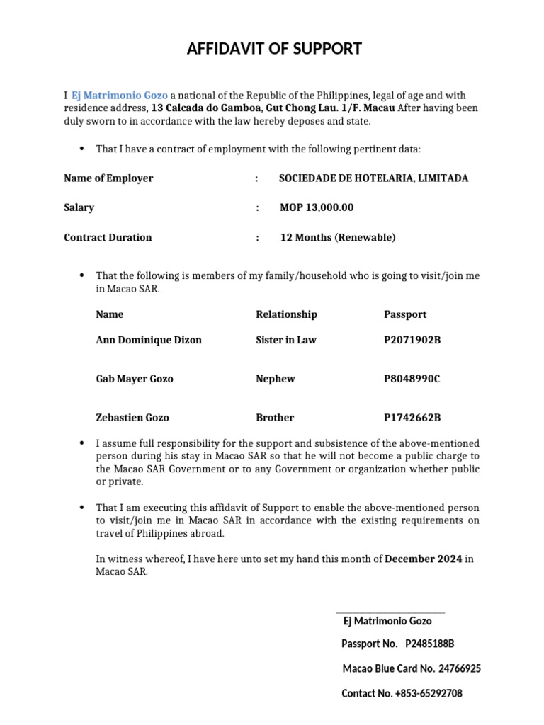 support-letter | PDF