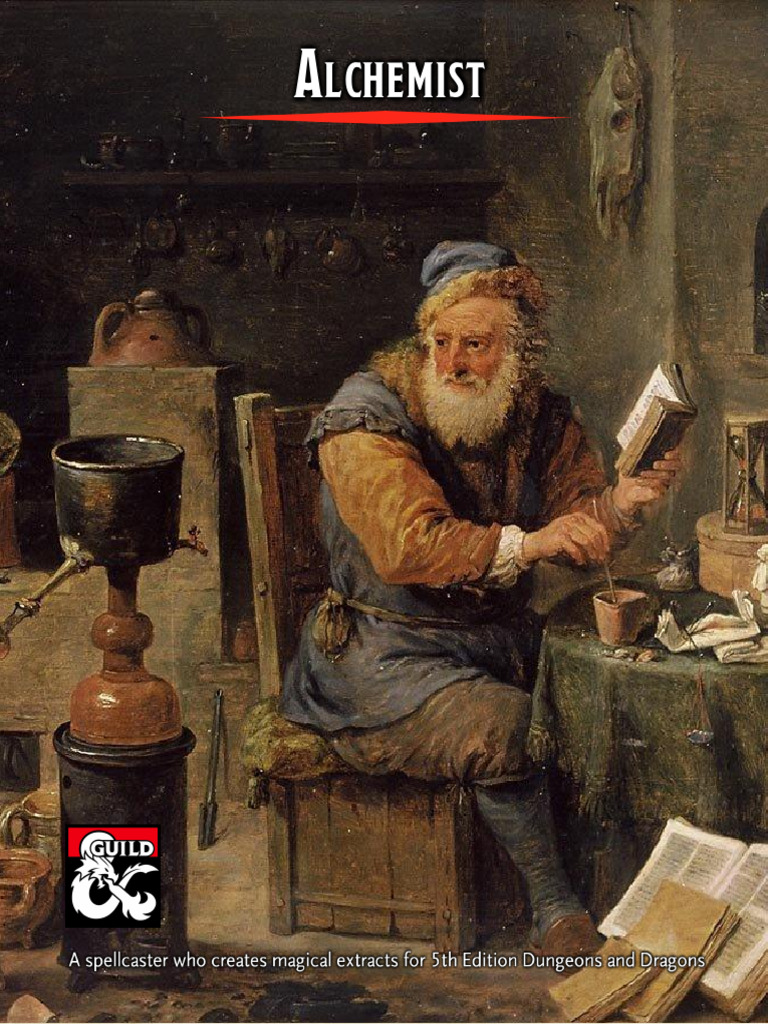 Alchemist 5e _ GM Binder | PDF | Wizards Of The Coast | Dungeons & Dragons