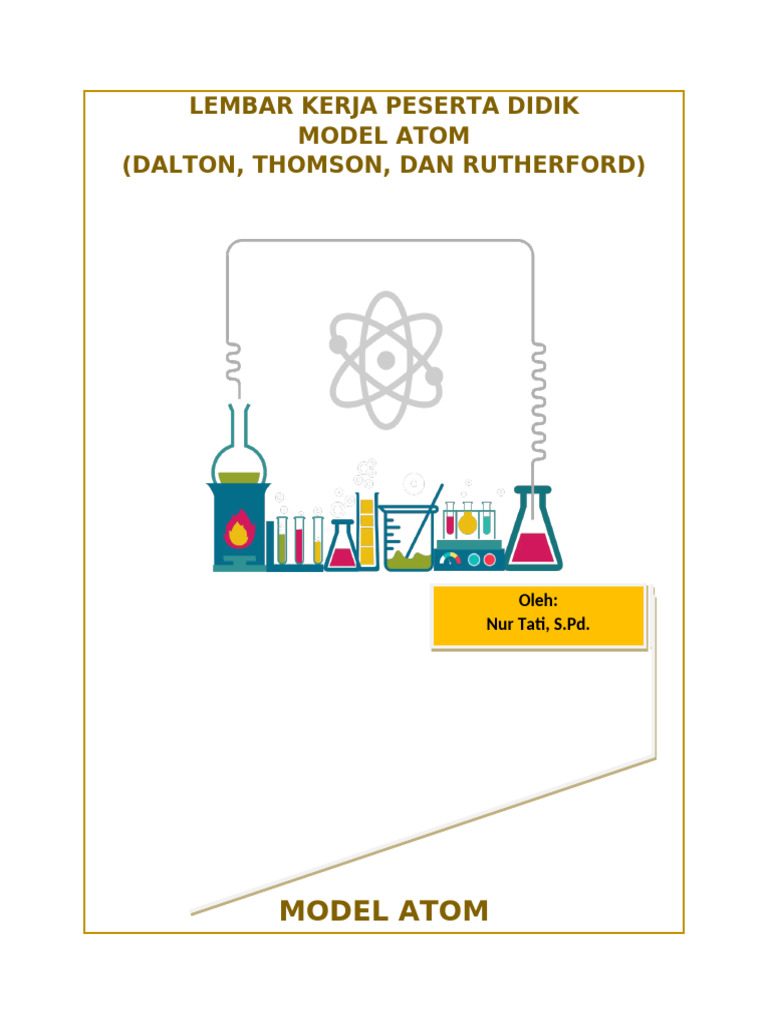 LKPD 2 Teori Atom | PDF