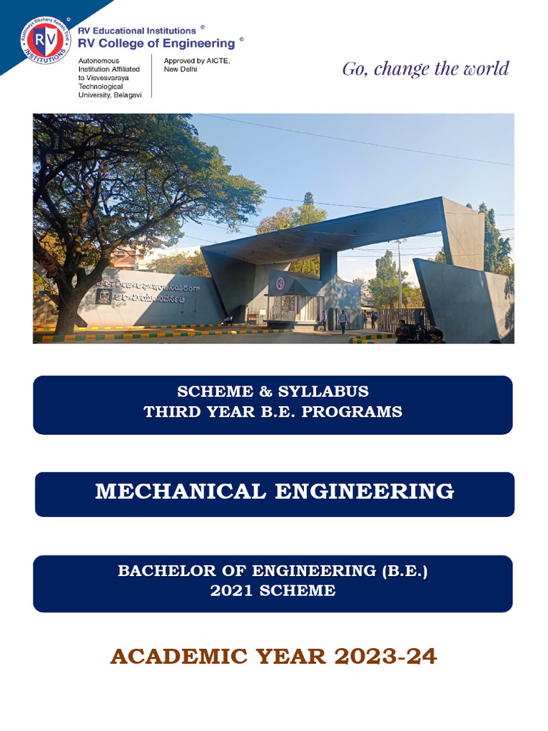 Me 2021 Scheme Syllabus Final | PDF | Thermal Conduction | Heat Transfer