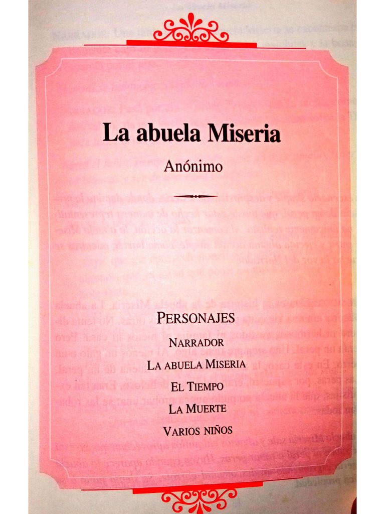 Abuela Miseria | PDF