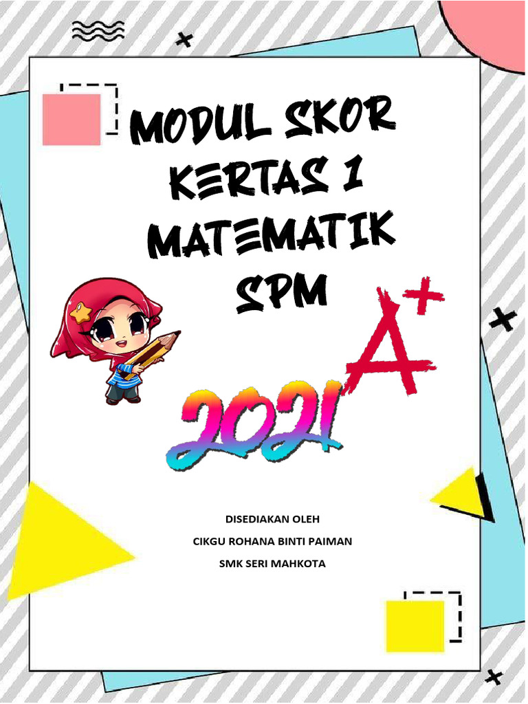 Modul Skor Kertas 1 Matematik SMK Beserah | PDF