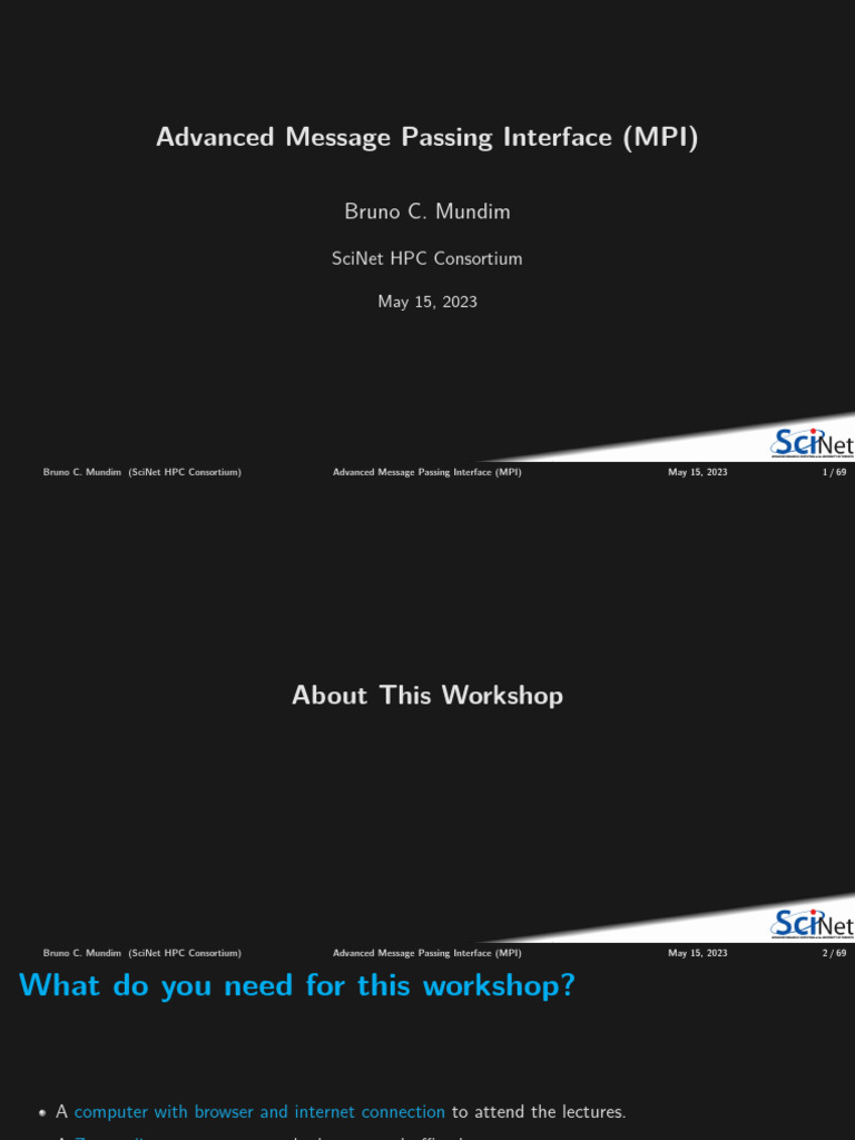 Mpi | PDF | Message Passing Interface | Software Engineering Mpi | PDF | Message Passing Interface | Software Engineering