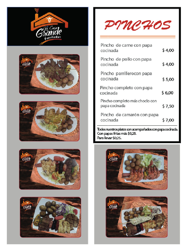 Menu para Llevar | PDF