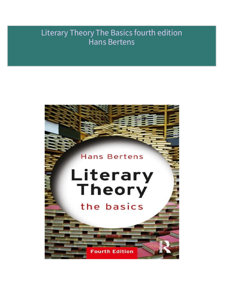 Literary Theory The Basics