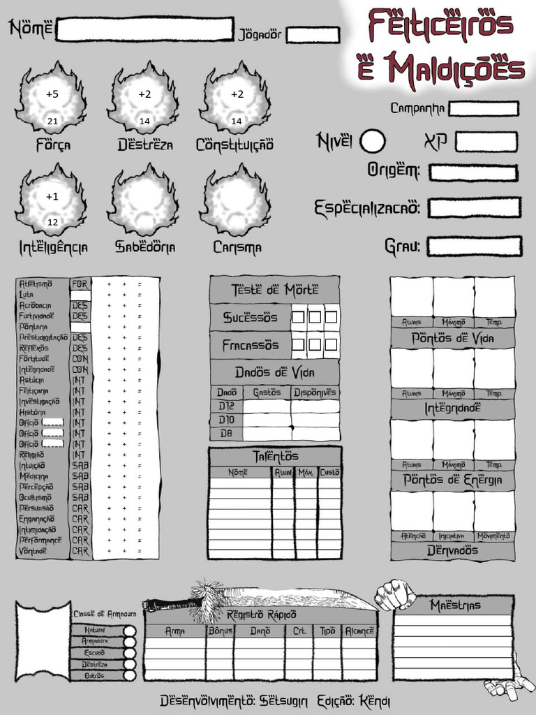 Ficha F&M Editável | PDF