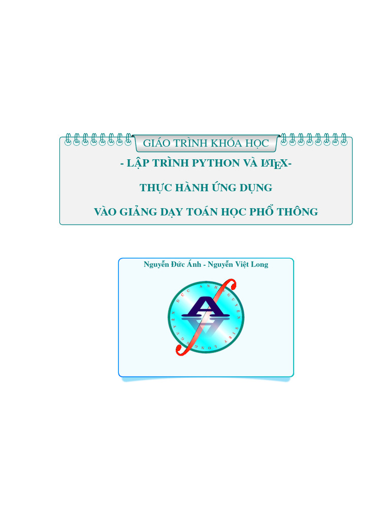 BaiGiang PyThon LaTeX 01 | PDF