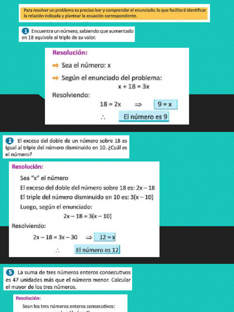 Ecuaciones e Inecuaciones | PDF