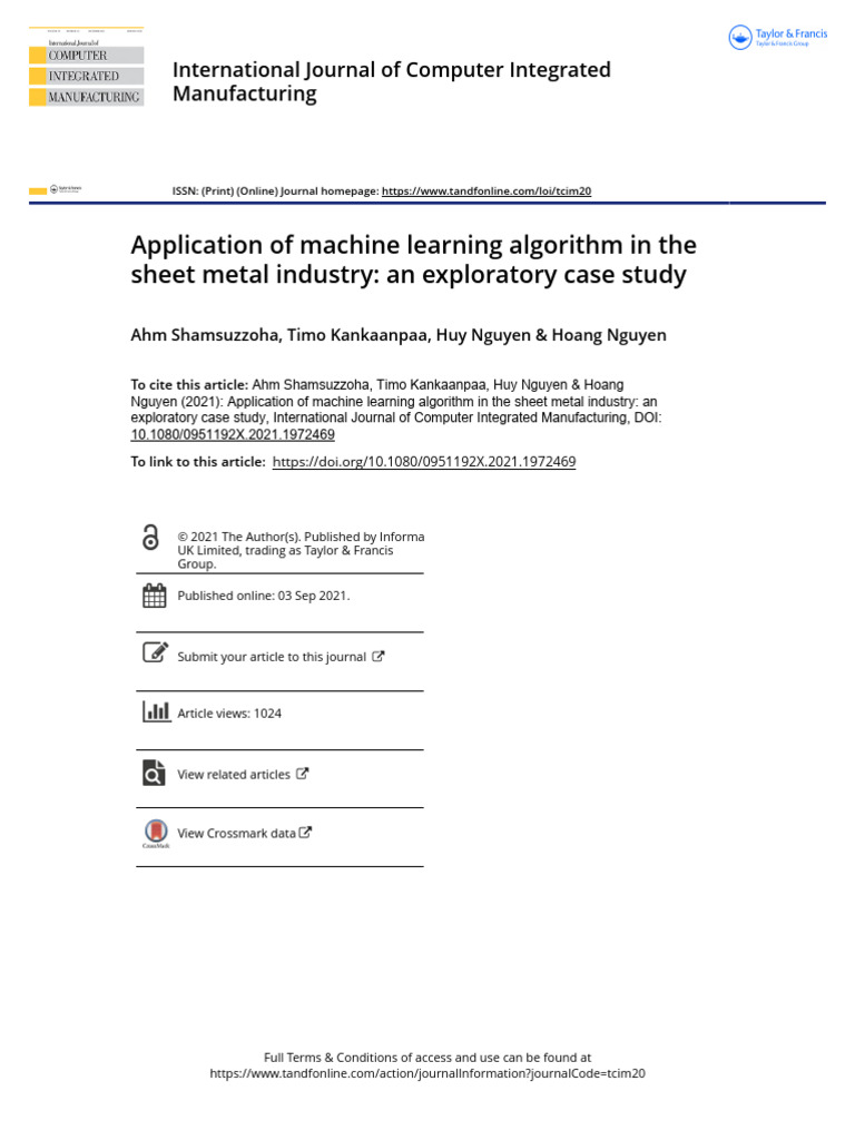 Apps of machine learning algo | PDF | Machine Learning | Computer Vision