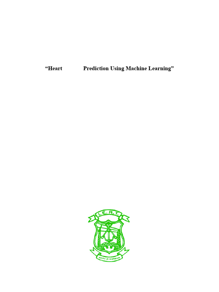 Proj report | PDF | Machine Learning | Statistical Classification