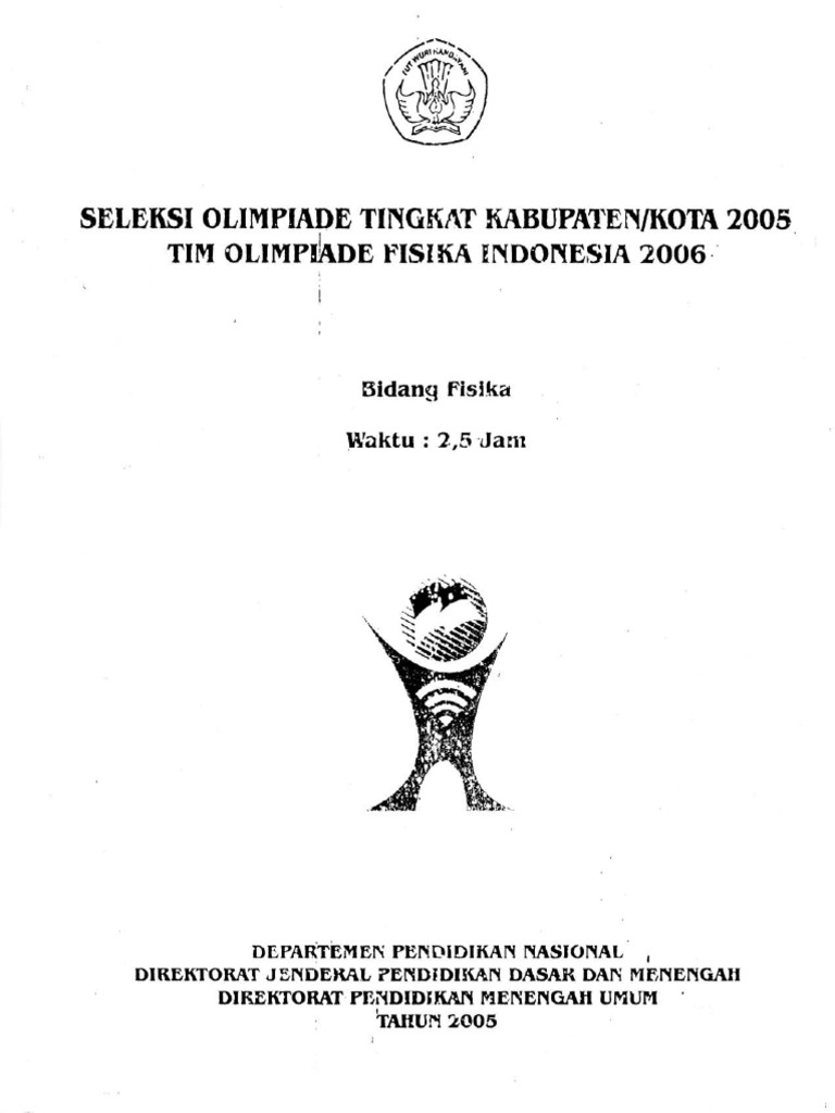 OSK FISIKA 2005 | PDF