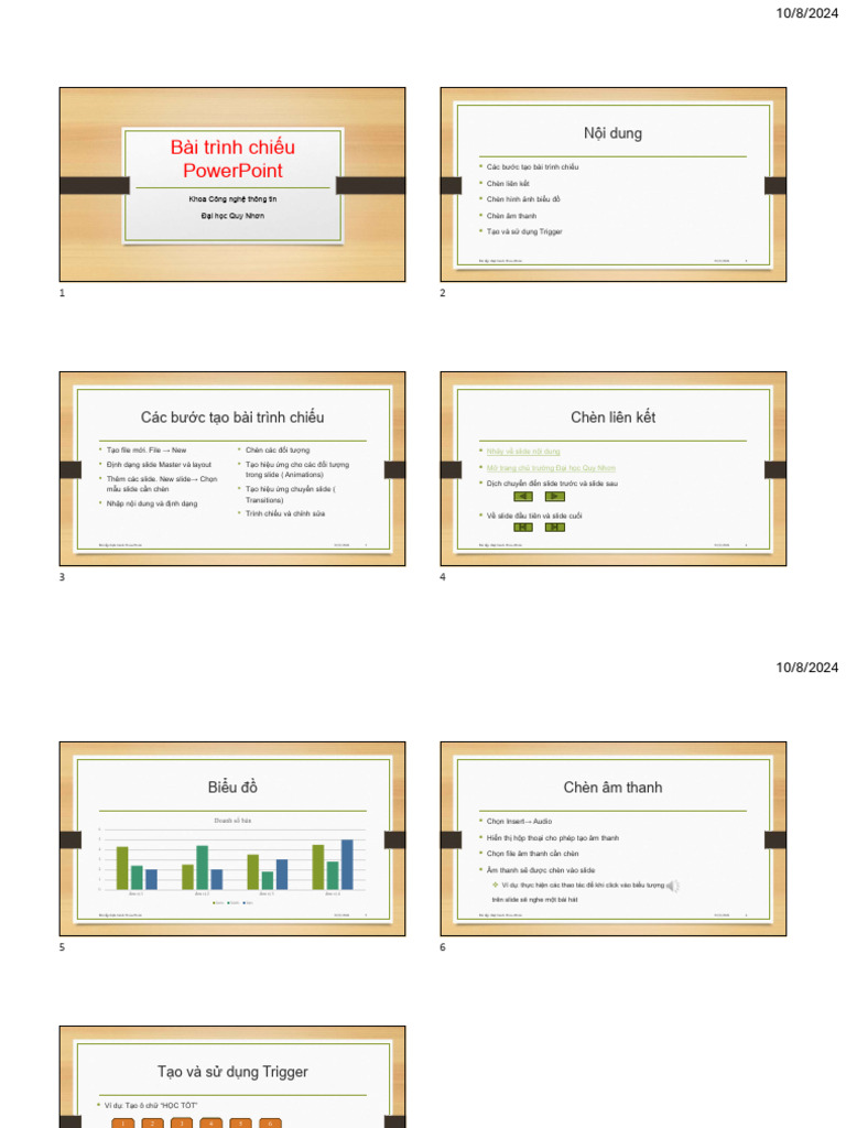 Bài Trình Chiếu Powerpoint | PDF