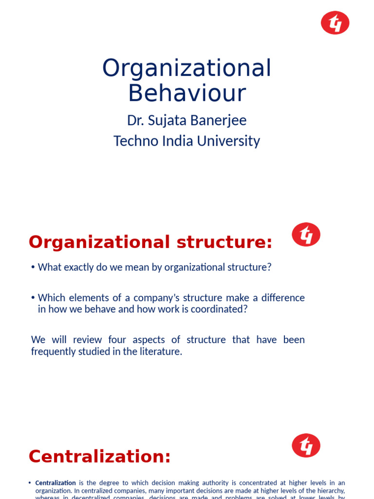 Organizational Behaviour Notes3 | PDF | Taxes | Goal