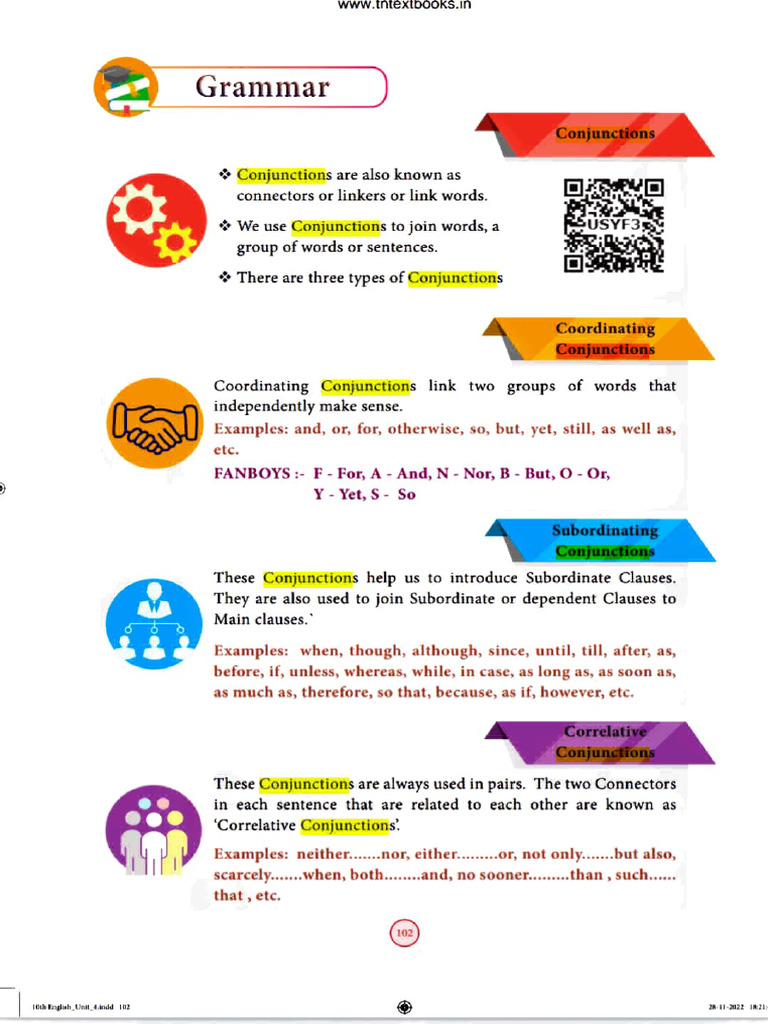 conjunction | PDF | Linguistic Typology | Syntactic Relationships