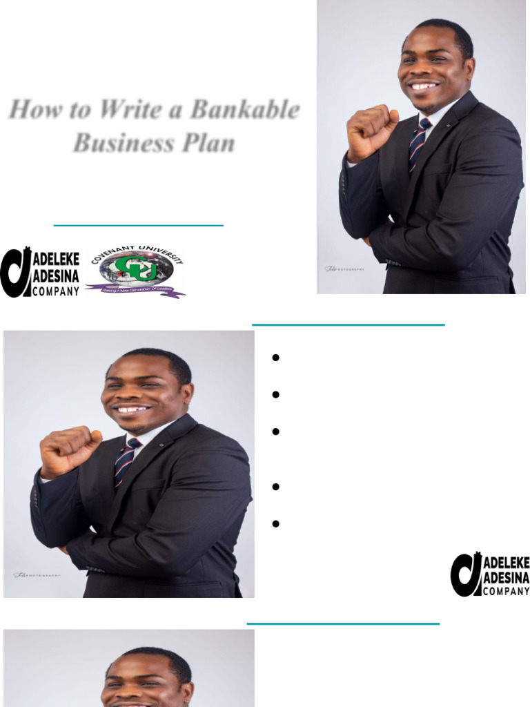 How To Build A Bankable Business Plan | PDF | Income Statement | Business