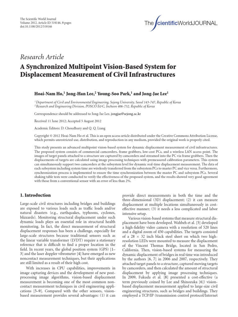 A SynchronizedMultipoint Vision-Based System For ...