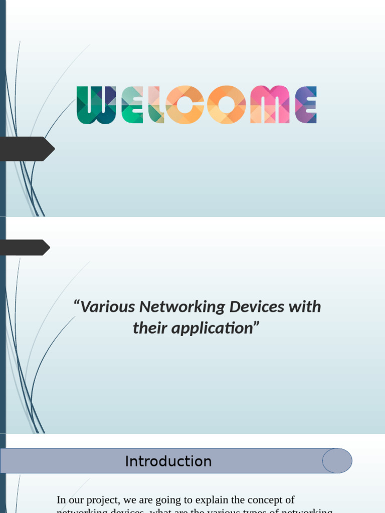 Networking Devices | PDF | Computer Network | Network Switch Networking Devices | PDF | Computer Network | Network Switch