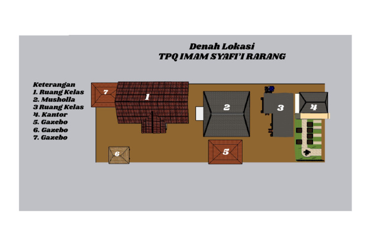 Denah Lokasi TPQ Imam Syafi'i | PDF