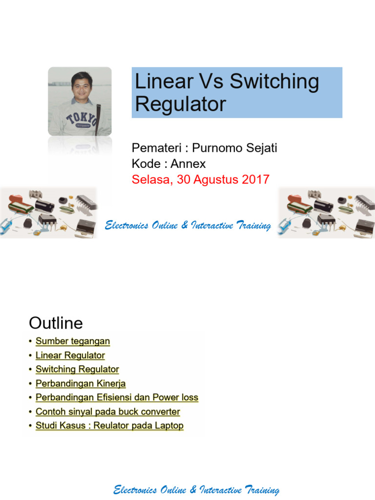 Annex - Linear vs Switching Regulator | PDF