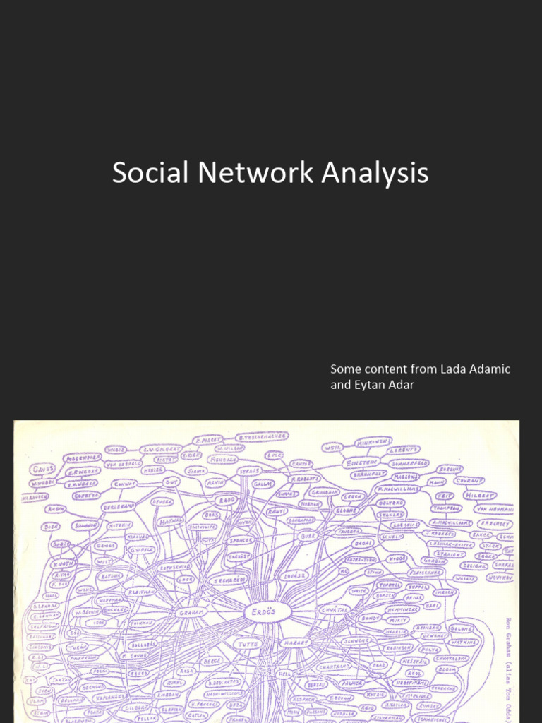 Social Network Analysis | PDF | Vertex (Graph Theory) | Mathematical ... Social Network Analysis | PDF | Vertex (Graph Theory) | Mathematical ...