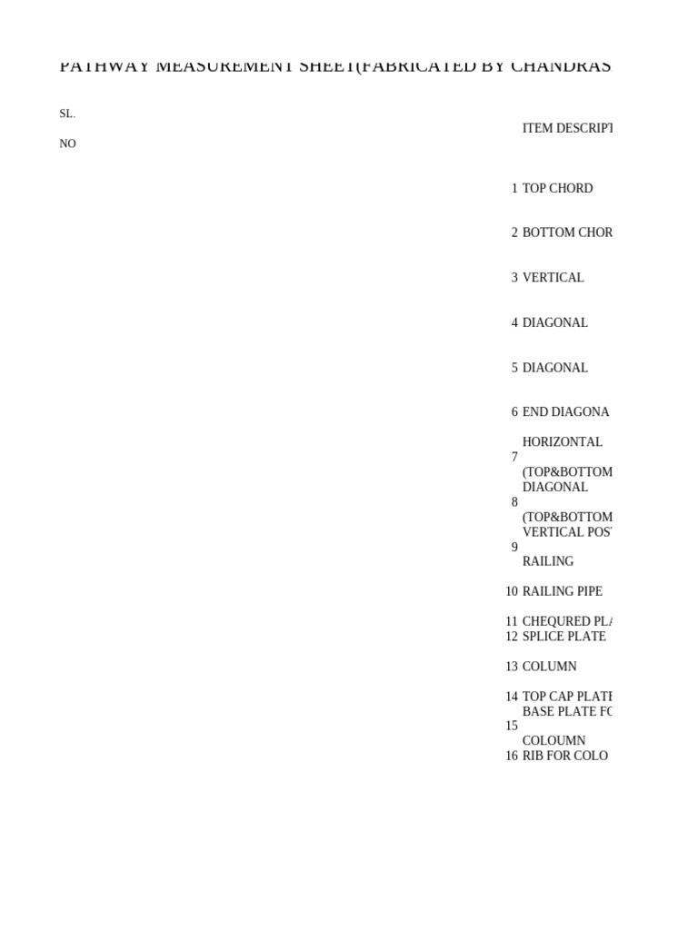 448 PATHWAY MEASUREMENT SHEET (2) | PDF