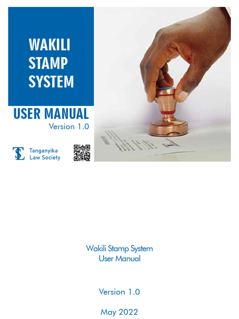 Wakili Stamp System User Manual | PDF