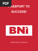 BNI Meeting Script - Eng | PDF