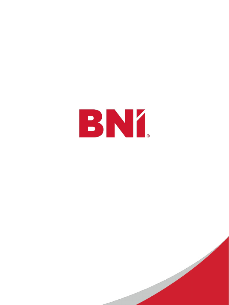 2022 BNI Chapter Operations Manual-Rev | PDF | Harassment | Cheque