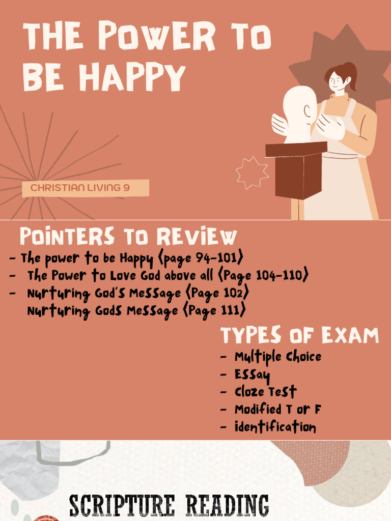 3rd Mastery Reviewer Sa Christian Living. Utang Na Loob Magbasa Ka NG General Instructions | PDF ...