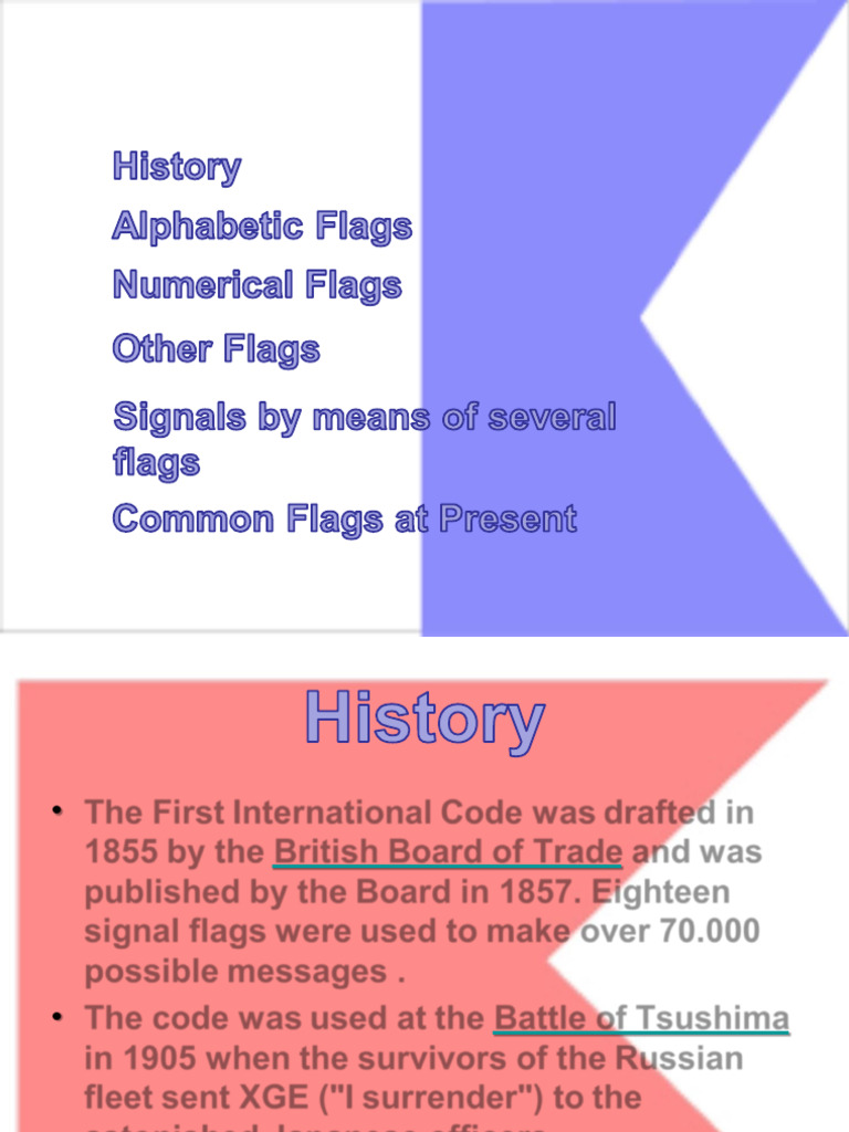 Codigo de Banderas Internacional | PDF | Flag | Shipping