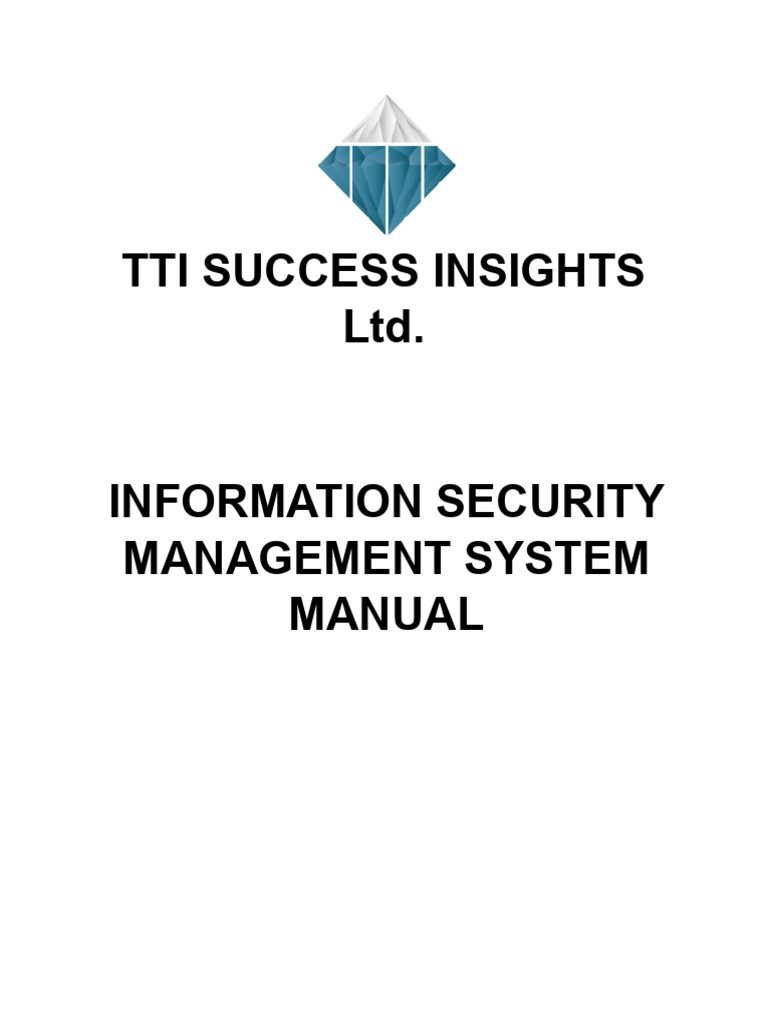 Information-Security-Manual | PDF | Information Security | Audit