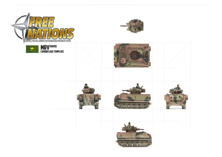 NATO Camo Templates Australian MRV | PDF