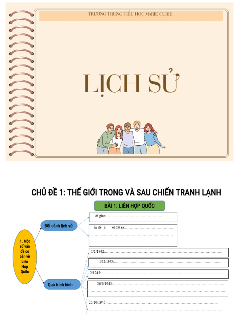 SO GHI BAI LICH SU | PDF