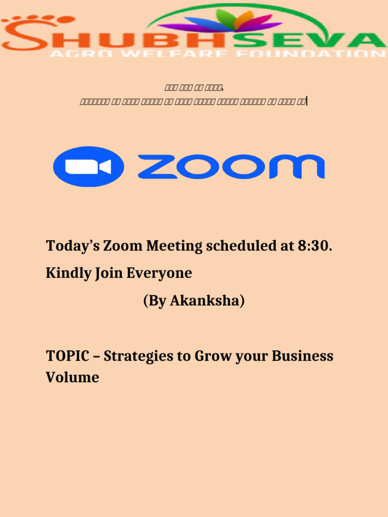 Zoom Meeting Photo | PDF