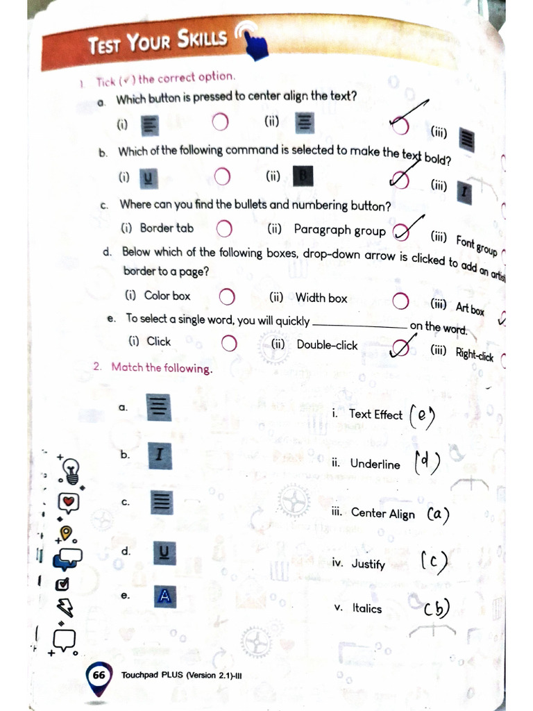 Grade-3 CS Unit-5 | PDF