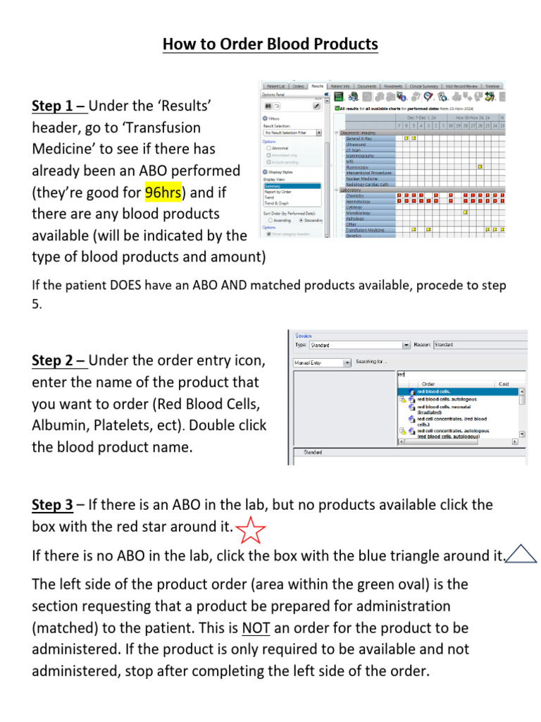 Blood Product Administration | PDF