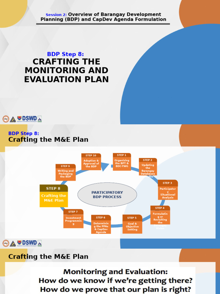 Step 8 - Monitoring and Evaluation | PDF | Monitoring And Evaluation | Data