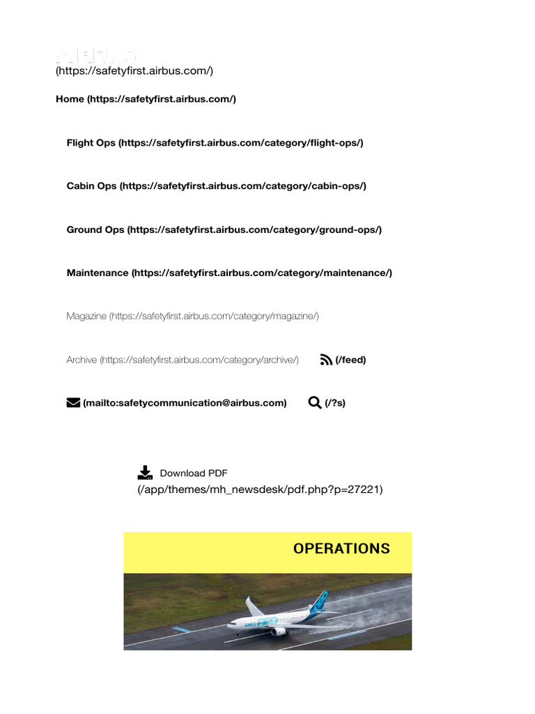 Takeoff Rotation Techniques for Airbus | PDF | Takeoff | Aircraft