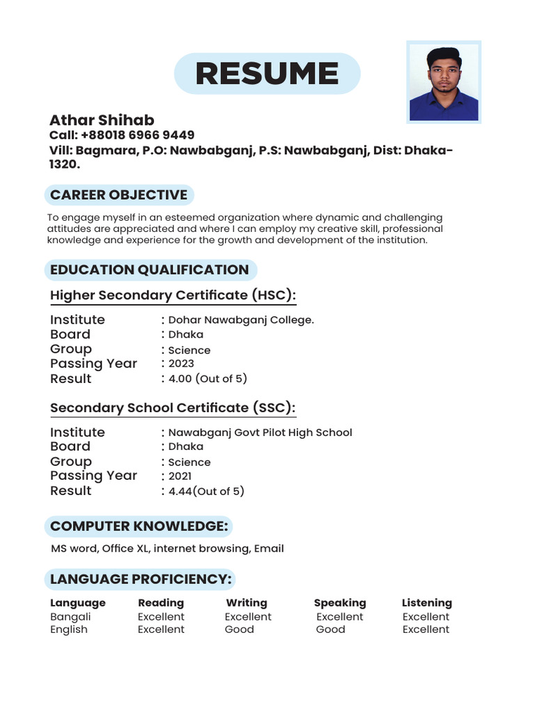 CV Shihab | PDF