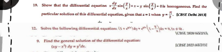 differential equations 2 | PDF