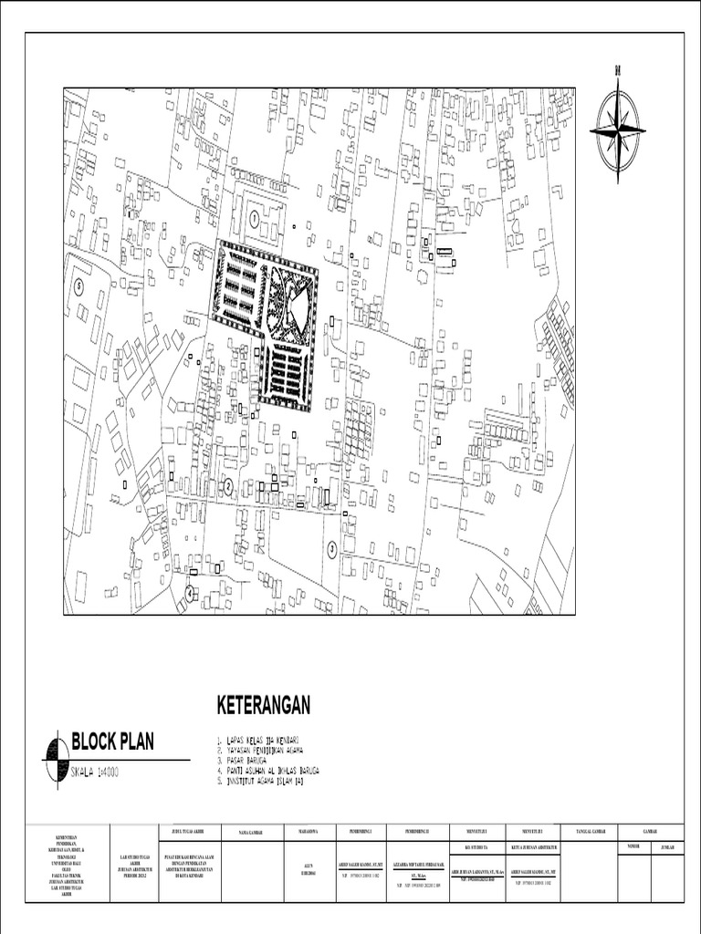1BLOCK PLAN - Rotated | PDF