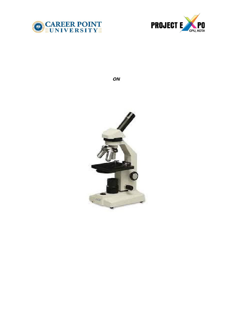 Microscope Report | PDF | Microscope | Scientific Techniques