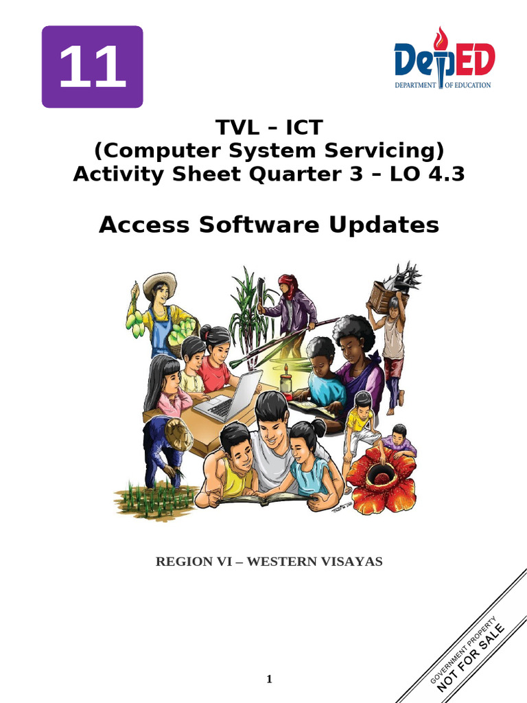 ICT CompSystemServicing 11 Q3 LAS3 FINAL | PDF | Device Driver | Operating System