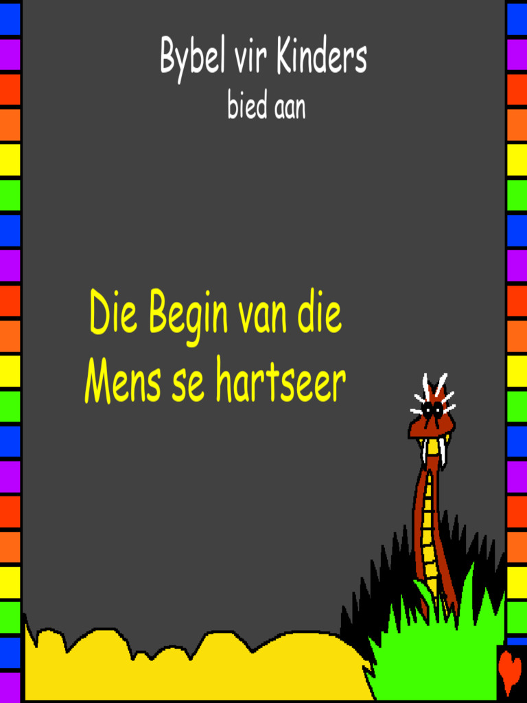 Week 2 Die Begin Van Die Mens Se Hartseer | PDF