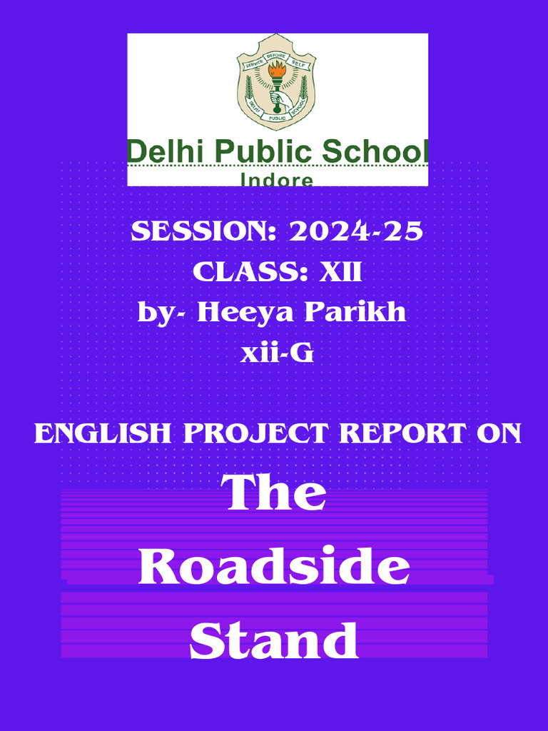 The roadside stand | PDF