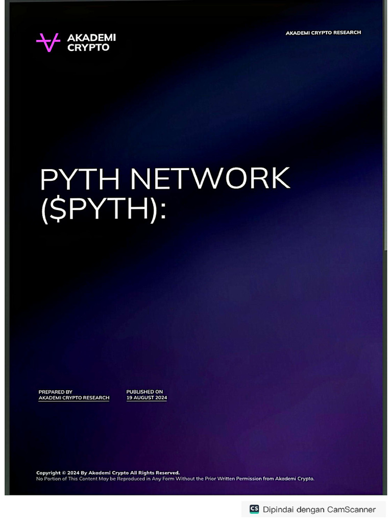 Pyth Network ($pyth) "The Chainlink Killer" | PDF