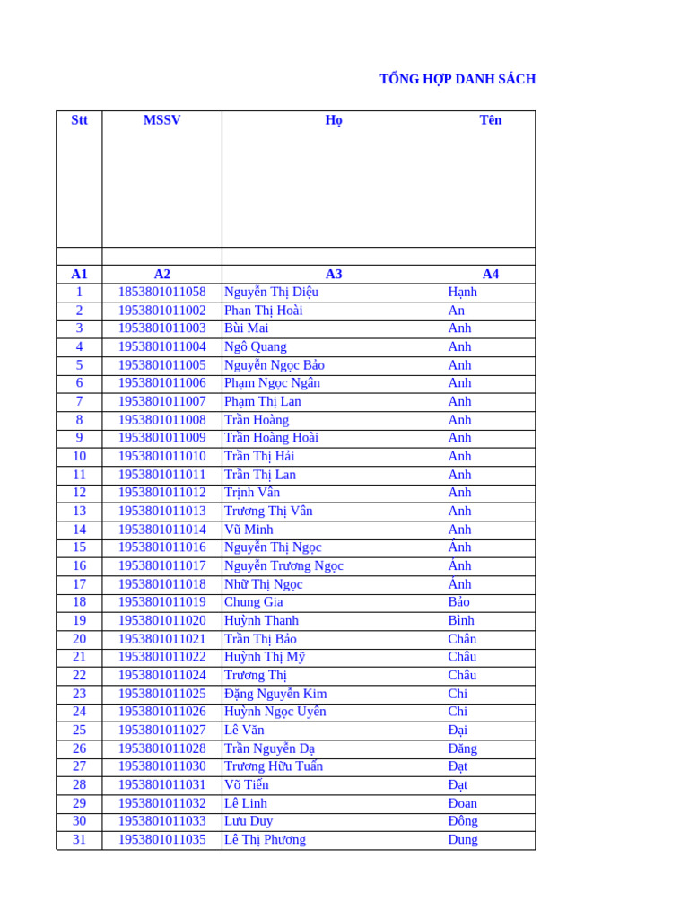 Tong hop DSSV K44 va QTL43 nop CCNN_tinhoc_ 30062023 | PDF