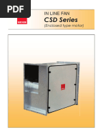 Kruger - CSD Cabinet Fan | PDF | Equipment | Electricity